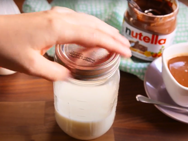 Creamy Nutella Mocha in Minutes - Grind Those Beans
