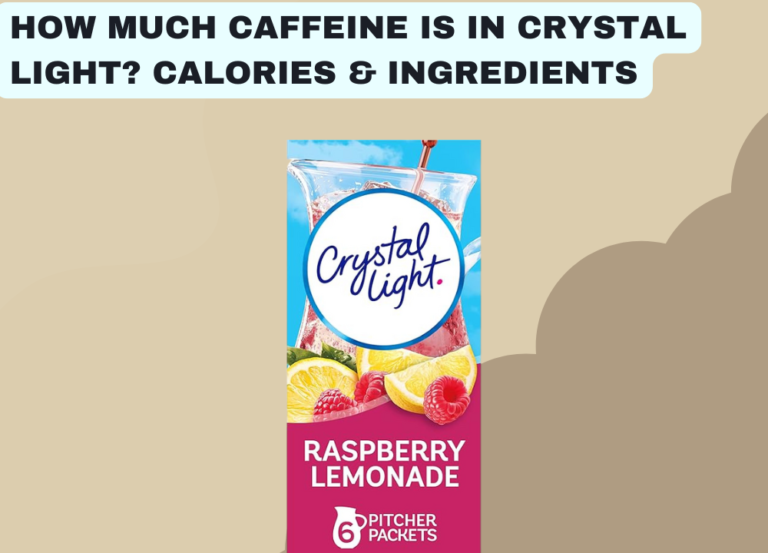 How Much Caffeine is in Crystal Light? Calories & Ingredients