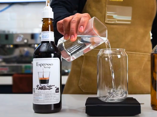 How to Make an Iced Vanilla Americano - Grind Those Beans